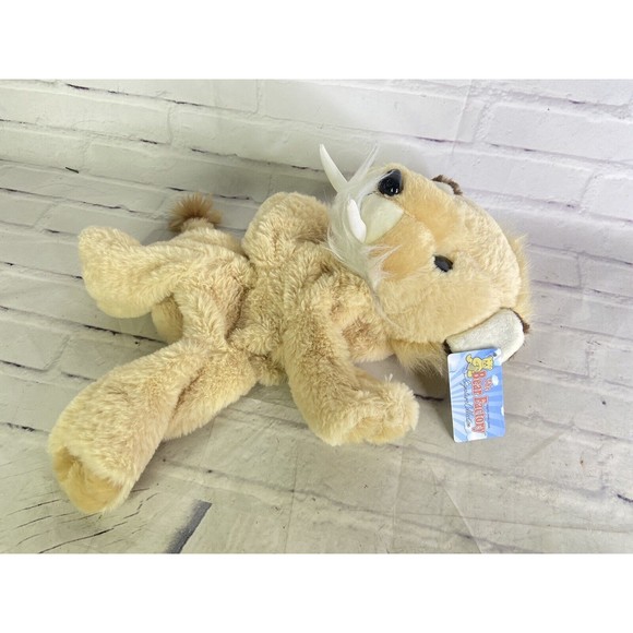 The Bear Factory | Toys | The Bear Factory Beige Tan Lion Fangs Plush ...